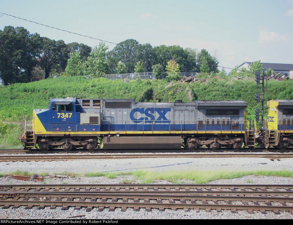 CSX 7347 (C40-8W)